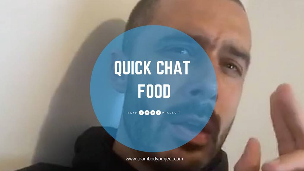 Quick Chat Food | Team Body Project